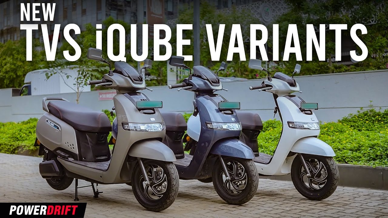 TVS iQube All Variants Explained: Which One Should You Choose ...